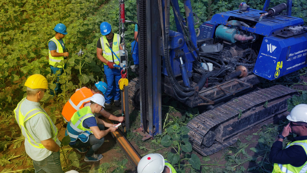 Pull-Out Test (POT) - Waldevar: Optimized Photovoltaic Foundation Solutions