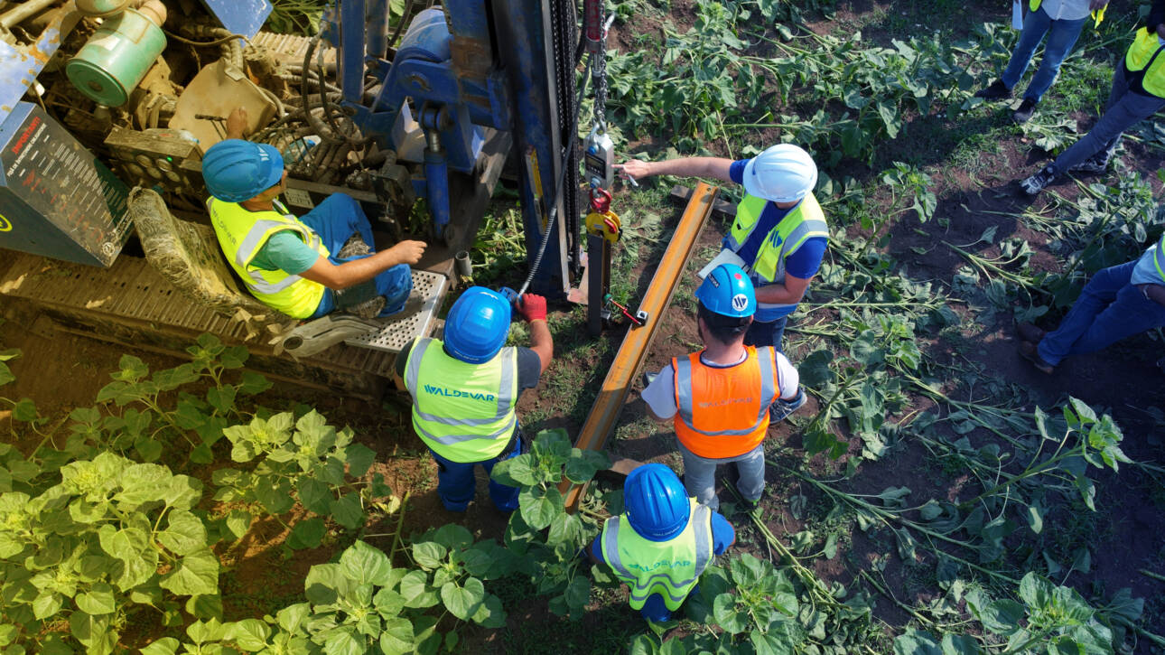 Pull-Out Test (POT) - Waldevar: Optimized Photovoltaic Foundation Solutions